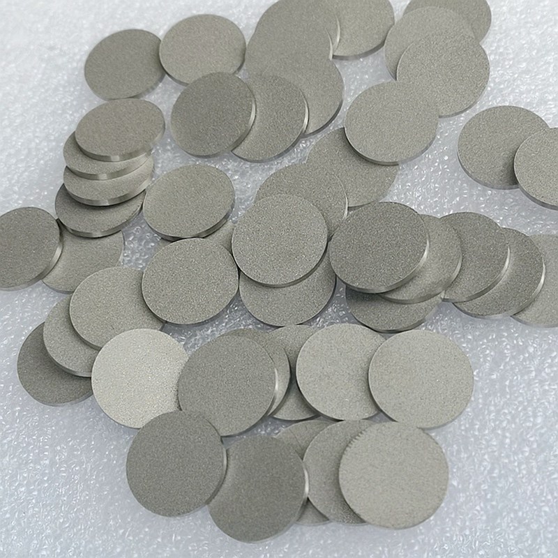 Pure Titanium Porous Sintered Metal Filter Plates