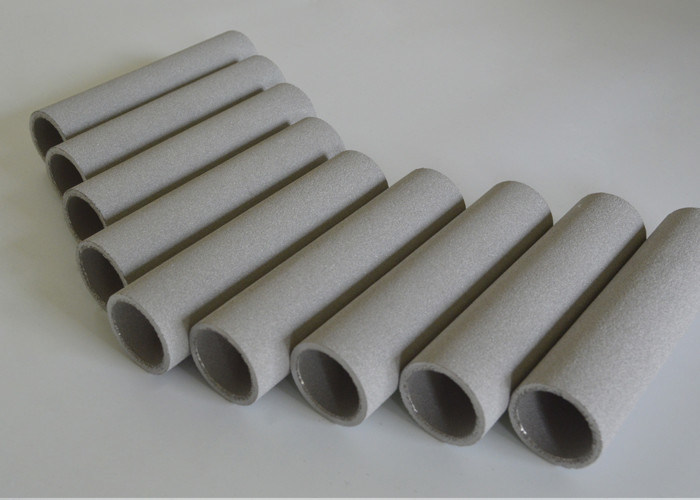 SS316L 2.5" Diameter Porous Sintered Metal Filter Pipe