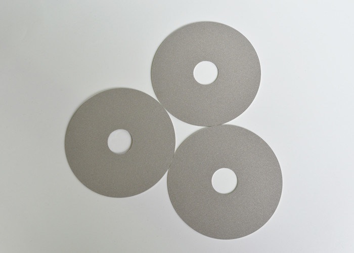 Food Grade Material Sintered Porous Metal Element Silver Color Shock ...
