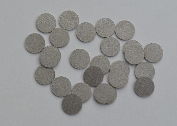 Chemical Stable Sintered Metal Filter Disc Acid Corrosion Resistant No ...