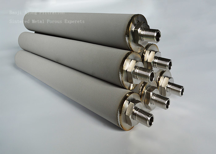 Micron Porous Metal Sintered Candle Filters Sintered Metal Filter Elements
