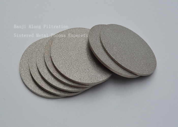 Sintered Porous Metal Filter Gas Solid Separation Filtration