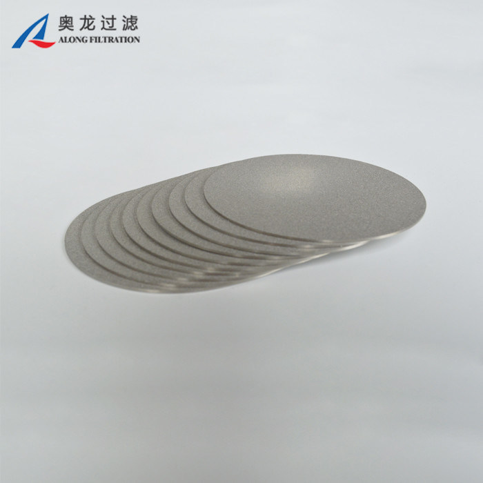 100um 3Mpa Titanium Vacuum Sintered Metal Filter Disc