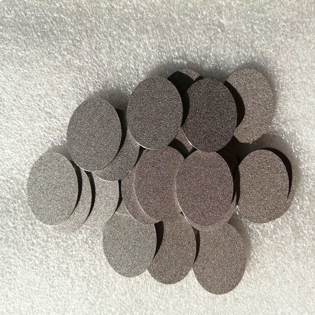 Sintered 316L Stainless Steel Porous Metal Filter Disc