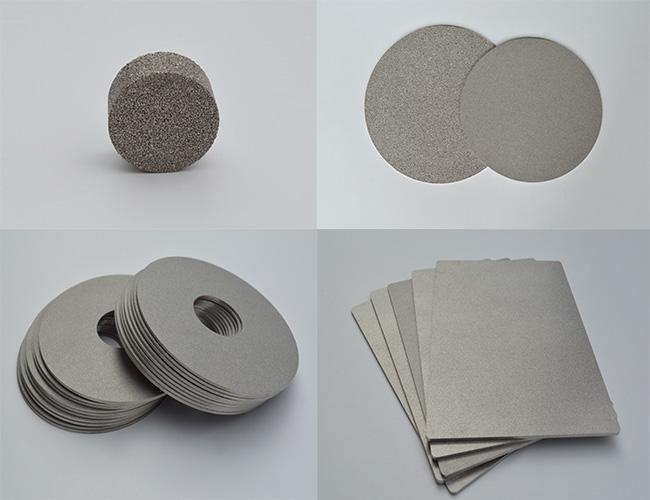 Liquid Solid Separation Porous Media Filters , Sintered Porous ...