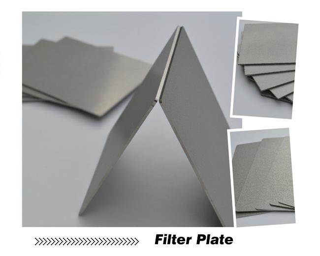 0.5-100um Porous Stainless Steel Sheet Irregular Powder Sintered