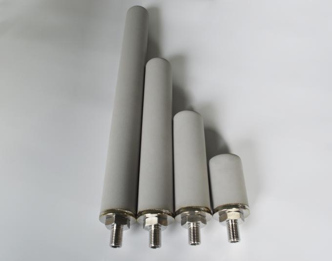 Solid Liquid Separation Sintered Stainless Steel Tube Morphological Stable