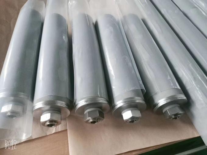 Ozone Aeration Sintered Porous Titanium Filter Cartirdge Micro Bubble ...