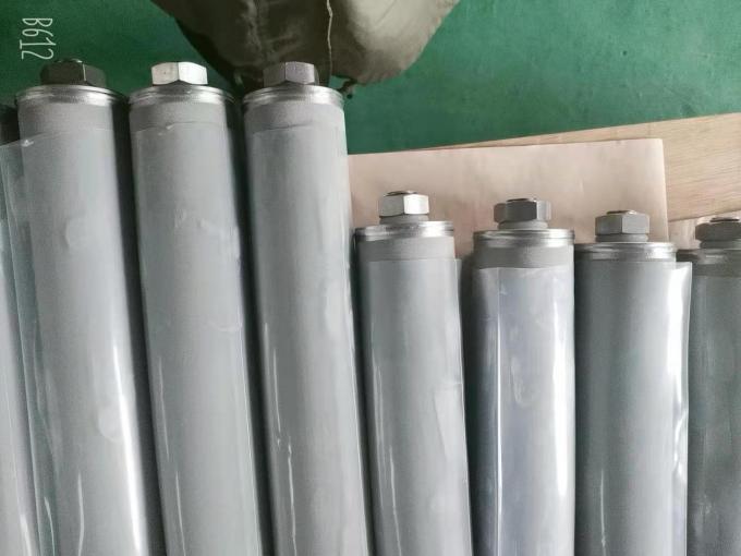 5um Sintered Stainless Steel Filter Tube Micro Gas Diffusers And Spargers